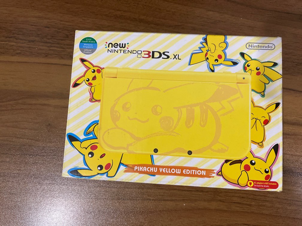New Nintendo 3DS XL Pikachu Yellow Edition on Carousell New Nintendo 3DS XL Pikachu Yellow Edition on Carousell