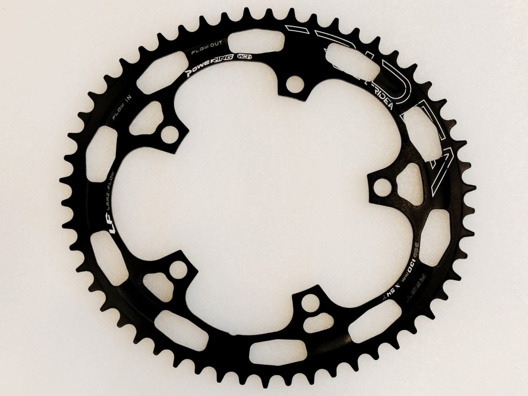 New Ridea Chainring 130BCD, 54T/52T, Sports Equipment, Bicycles & Parts ...