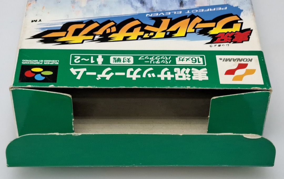 SFC Nintendo Super Famicom cartridge Konami Perfect Winning Eleven 超級任 ...