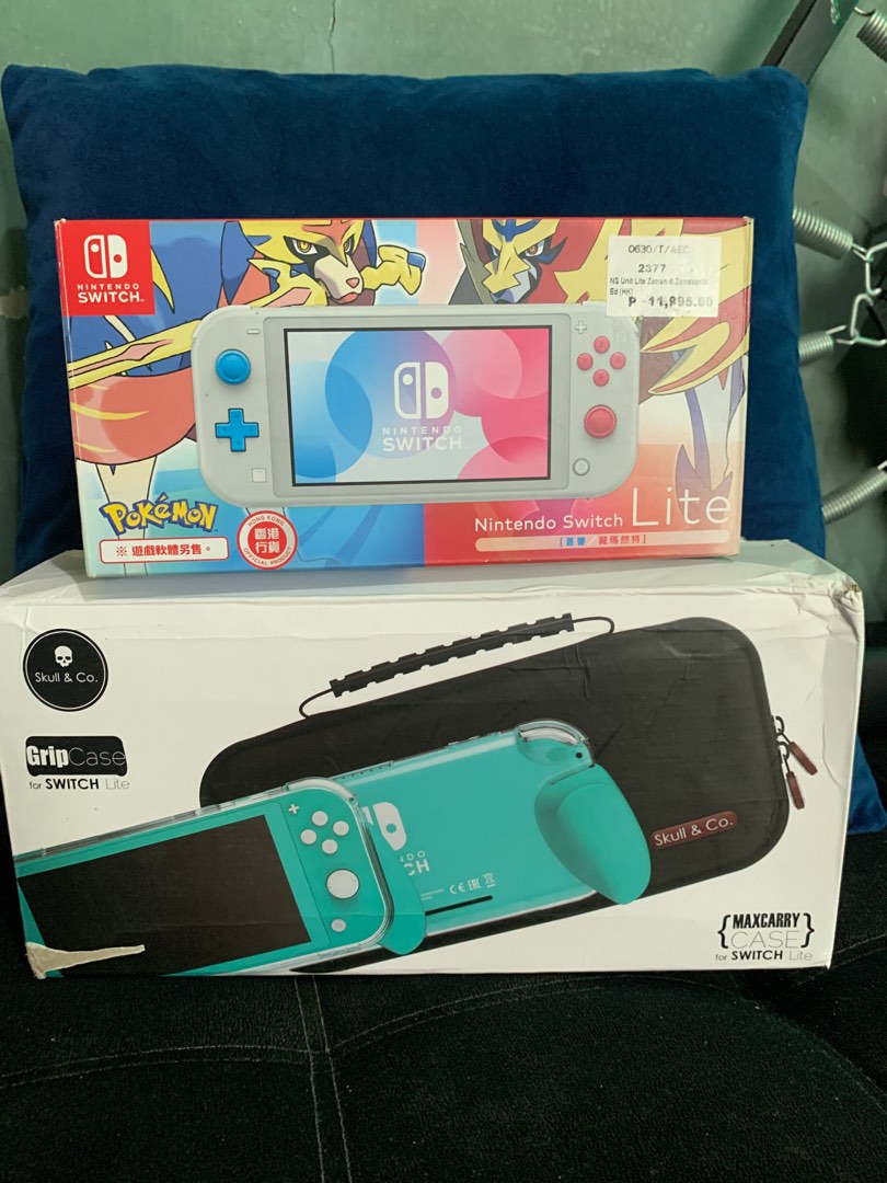 Nintendo Switch Lite Zacian and Zamazenta Limited Edition (Jailbroken ...