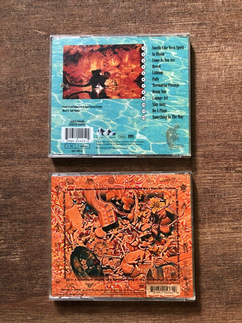Nirvana cd combo, Hobbies & Toys, Music & Media, CDs & DVDs on Carousell