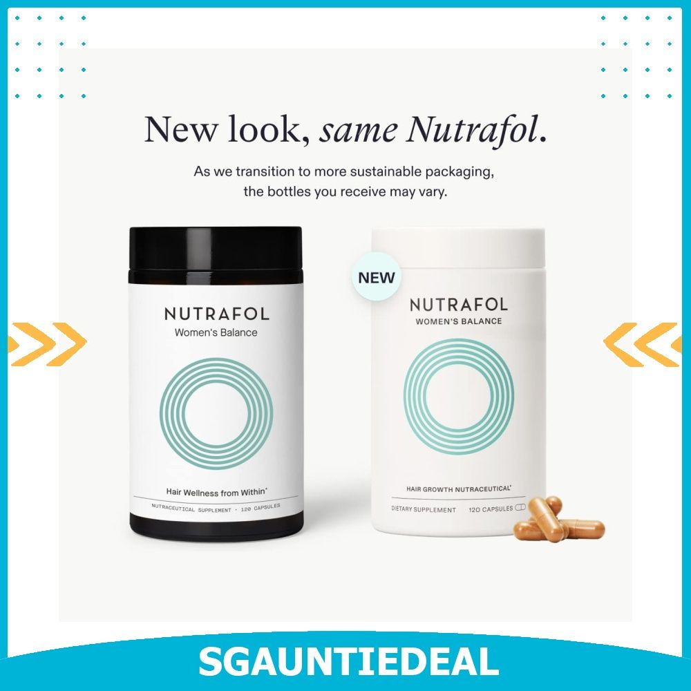 Nutrafol Women's Balance Hair Growth Supplement | Ages 45+ | Clinically ...