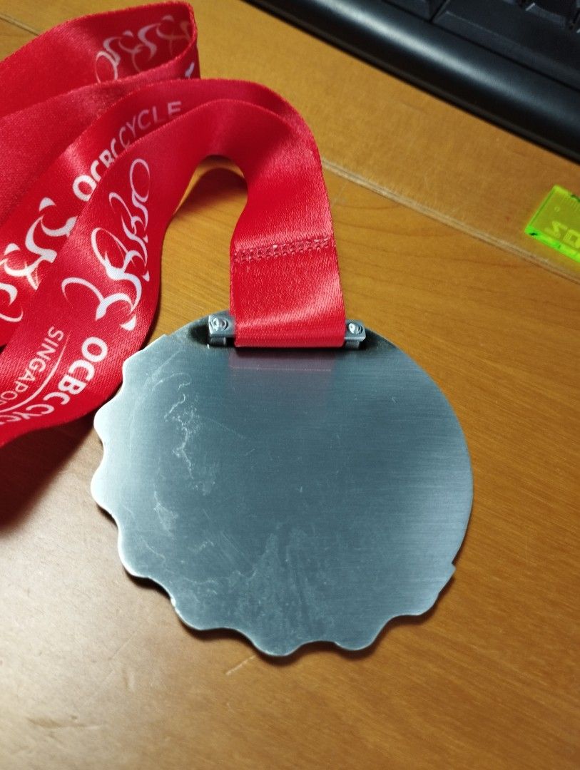 OCBC cycle 2023 medal, Sports Equipment, Other Sports Equipment and ...