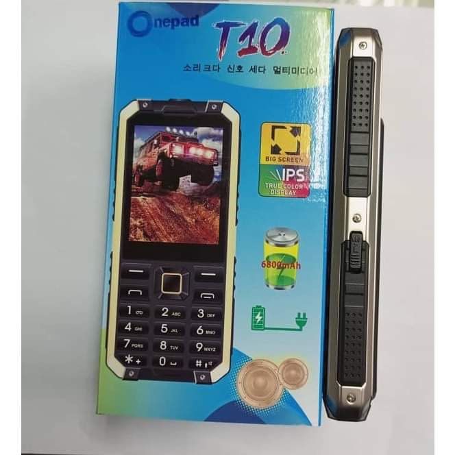 ONEPAD T10 BASIC MILITARY KEYPAD PHONE POWERBANK, Mobile Phones ...