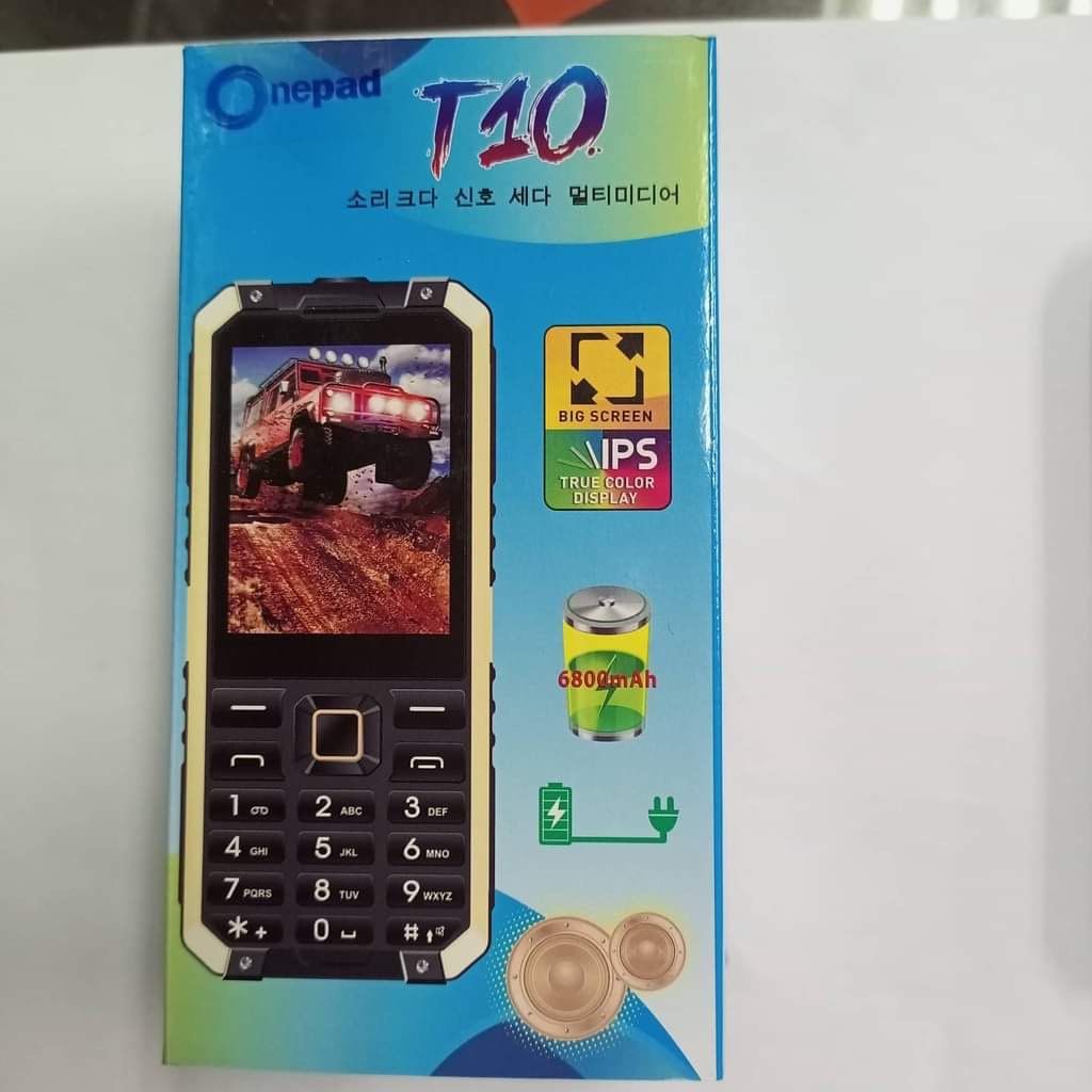 ONEPAD T10 BASIC MILITARY KEYPAD PHONE POWERBANK, Mobile Phones ...
