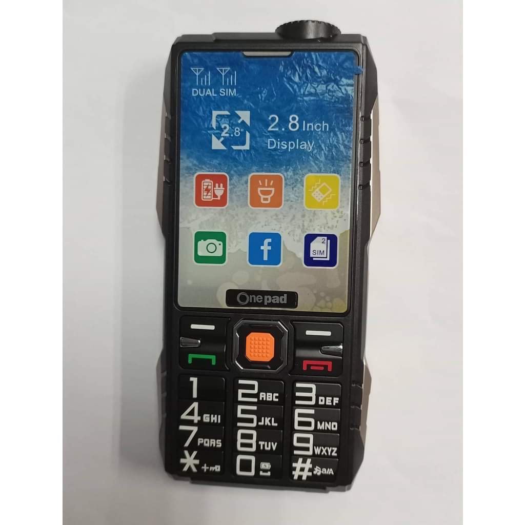 ONEPAD T8 MOBILE BASIC MILITARY KEYPAD PHONE POWERBANK, Mobile Phones ...