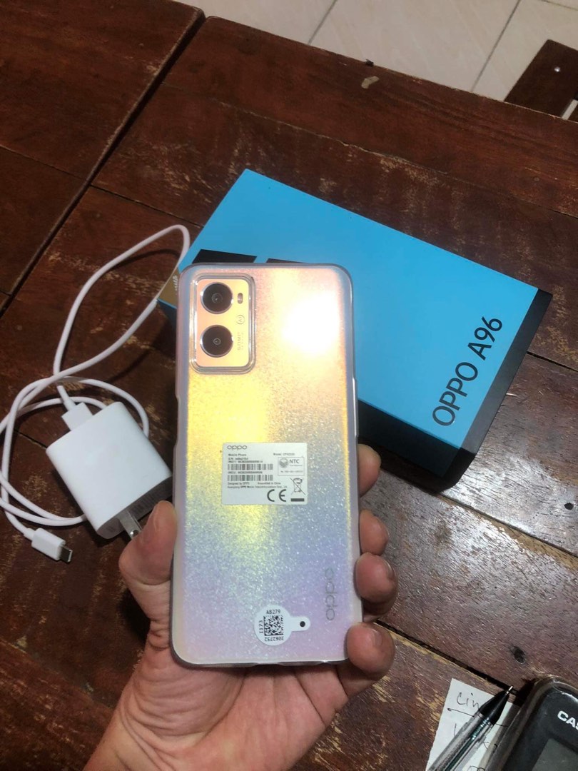 Oppo A96 256GB pearl pink on Carousell