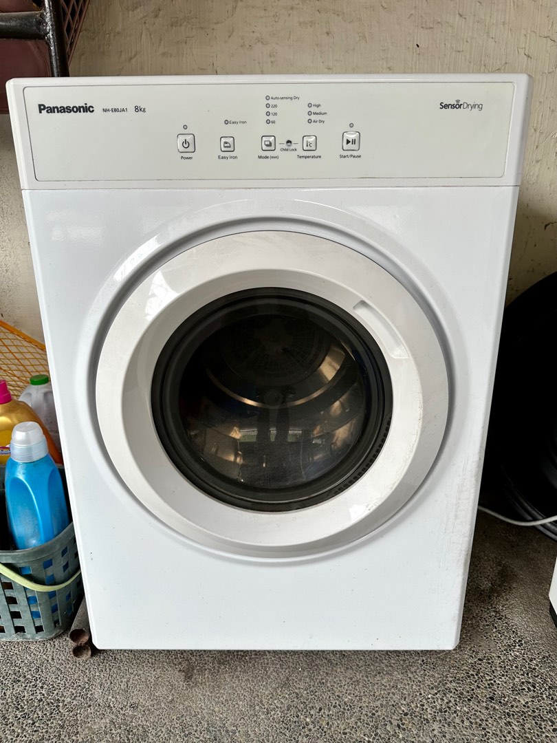 Panasonic 8kg front load electric dryer, TV & Home Appliances, Washing ...