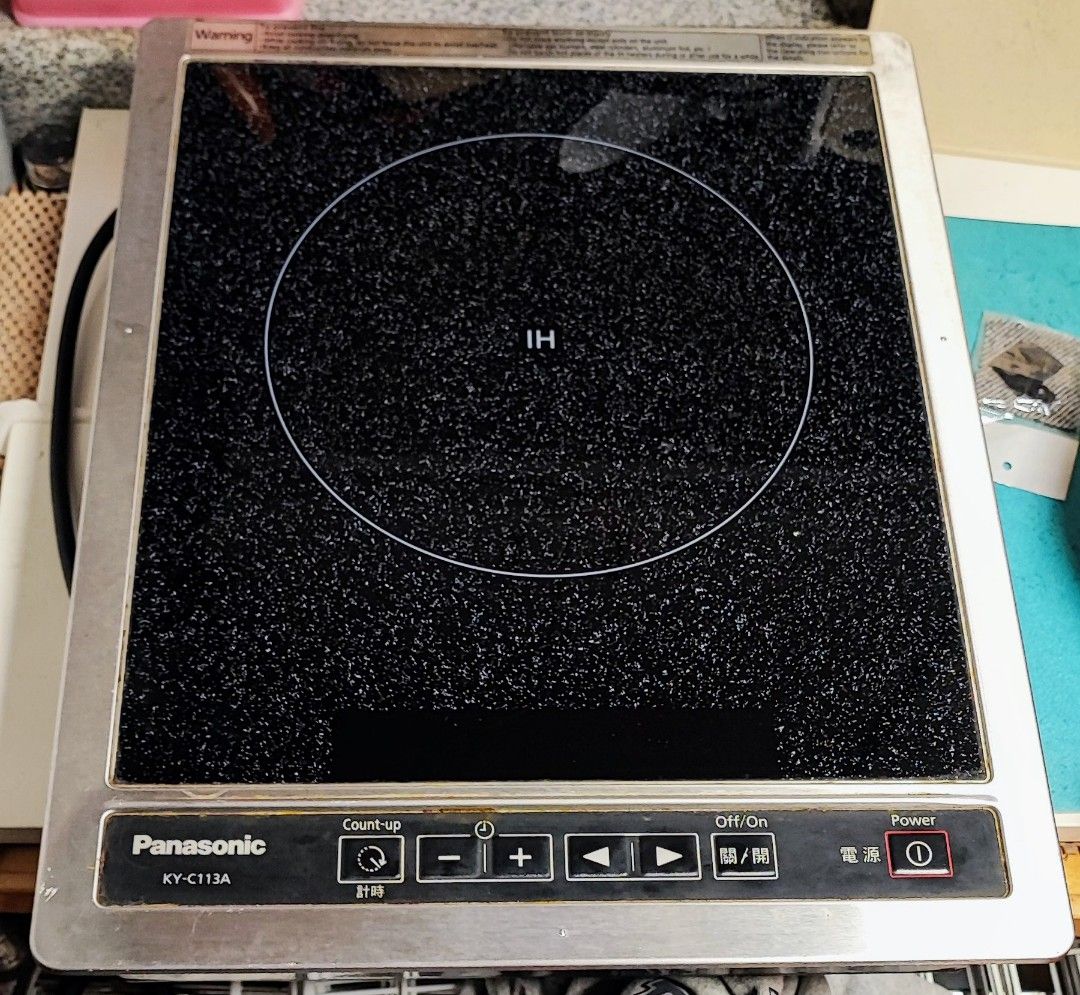Panasonic Induction Cooker KYC-113A, 家庭電器, 廚房電器, 抽油煙機及爐頭 - Carousell