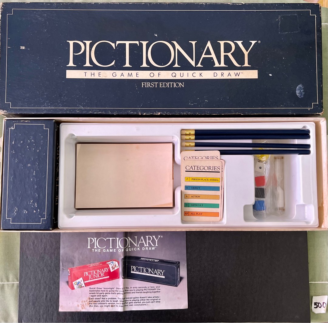Pictionary (First Edition) on Carousell