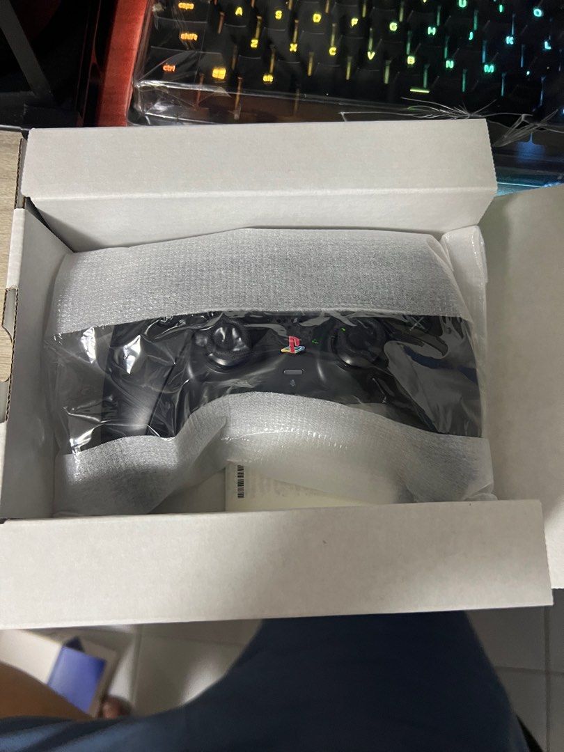 Playstation 5 dual sense controller (black), Video Gaming, Video Game ...
