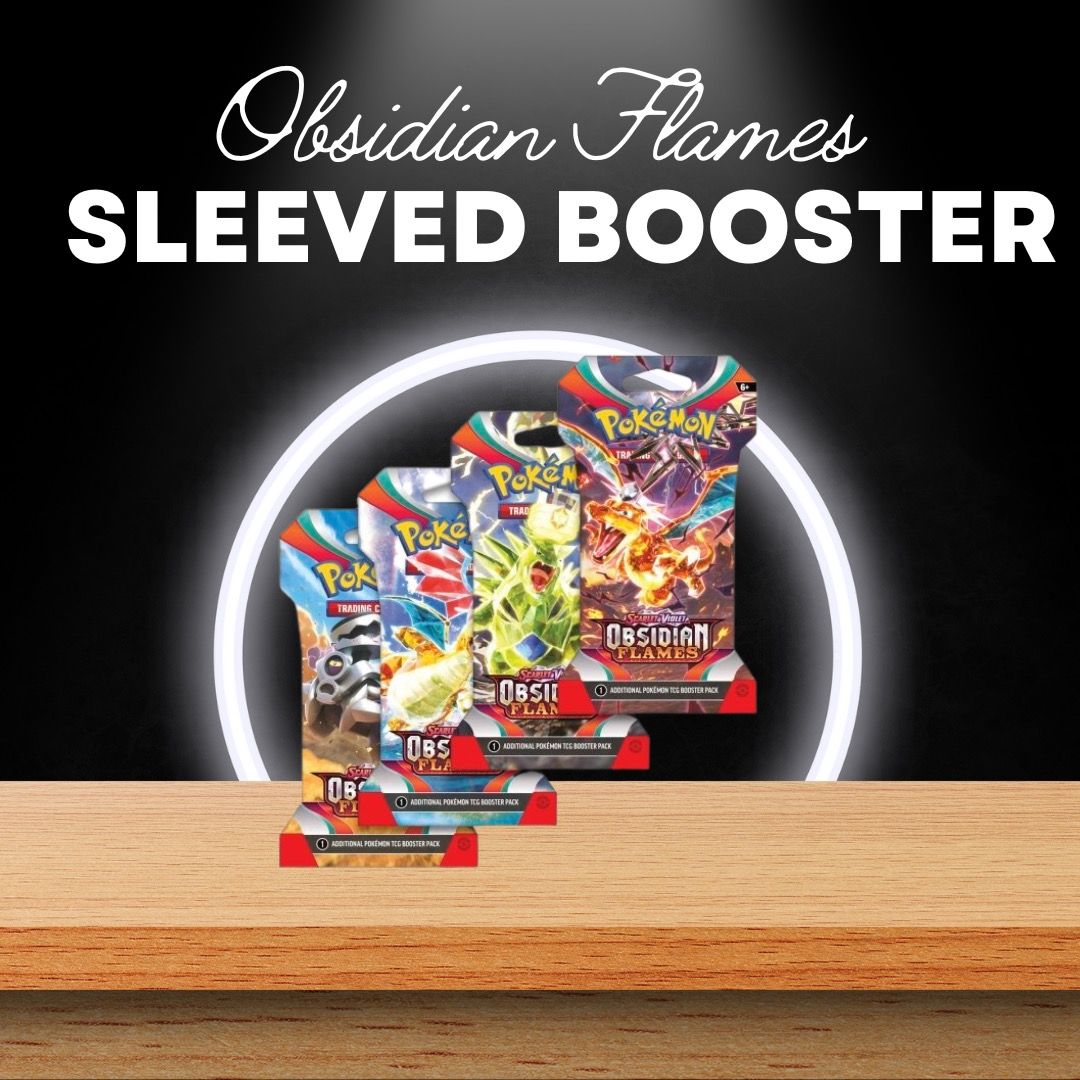 Pokemon Obsidian Flames Sleeved Booster, Hobbies & Toys, Toys & Games ...
