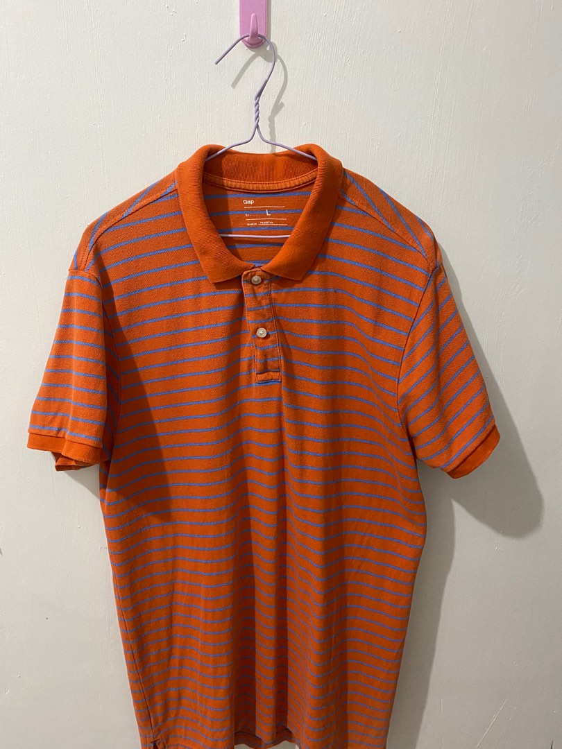 Polo Shirt GAP XL, Fesyen Pria, Pakaian , Atasan di Carousell