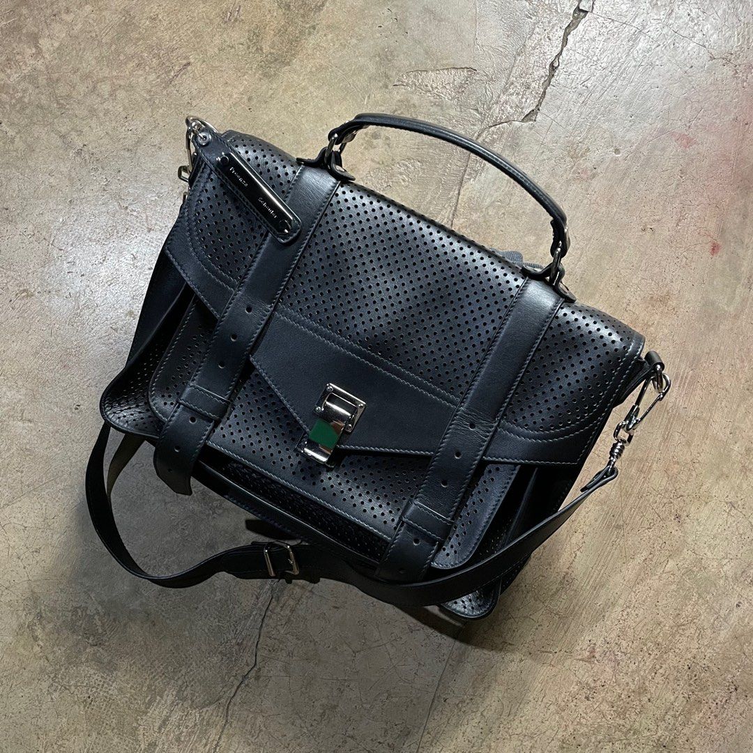 Proenza Schouler Ps1 Perforated Satchel Bag, Luxury, Bags & Wallets on ...