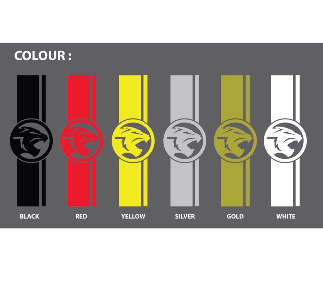 PROTON BONNET STICKER BONNET STICKER PROTON X50 STICKER PROTON STICKER ...