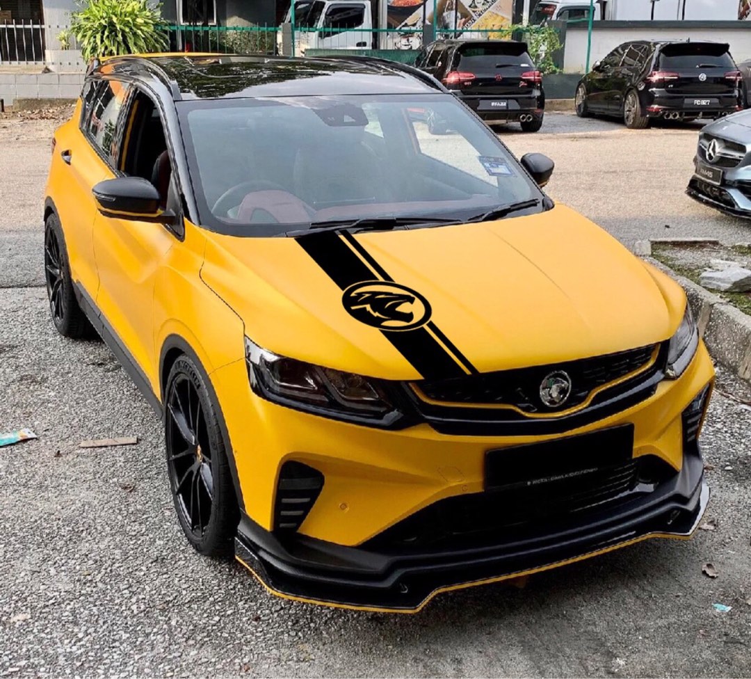 PROTON BONNET STICKER BONNET STICKER PROTON X50 STICKER PROTON STICKER ...