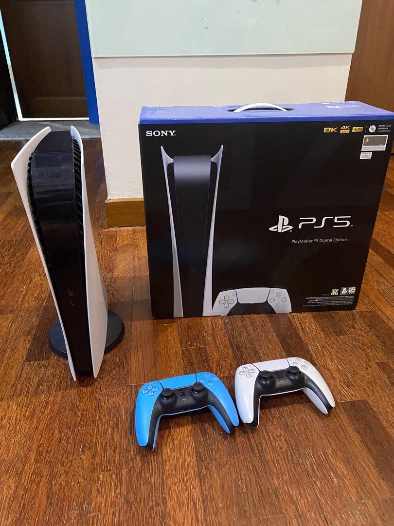 Ps5 digital version + extra controller, Video Gaming, Video Game ...