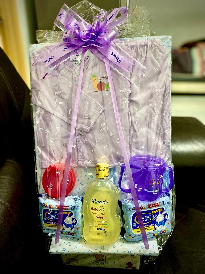 PUREEN Baby Hamper 2 ( Unisex), Babies & Kids, Babies & Kids Fashion on ...