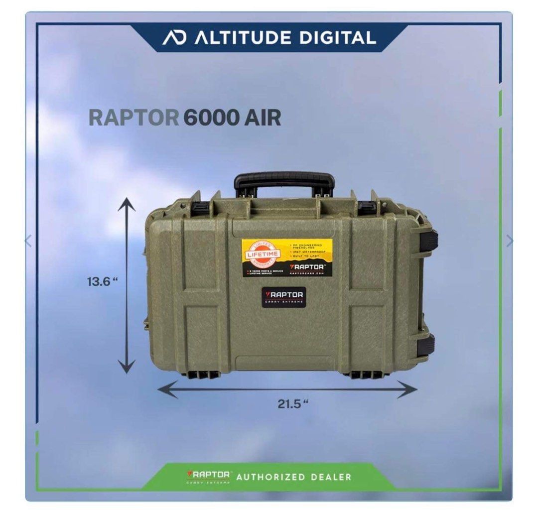 RAPTOR 6000, Hobbies & Toys, Travel, Luggage on Carousell