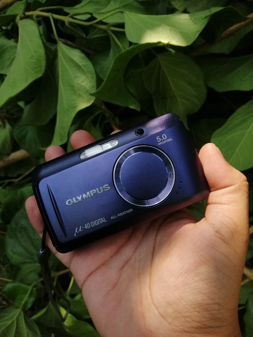 RARE vintage Olympus Mju 40 / Stylus 500, Photography, Cameras on Carousell