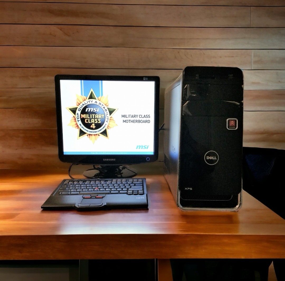 Reconditioned High-Performance PC with Military-Grade Motherboard Full ...