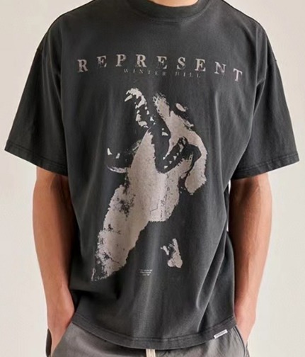 REPRESENT Wolves Tee, Men's Fashion, Tops & Sets, Tshirts & Polo Shirts ...