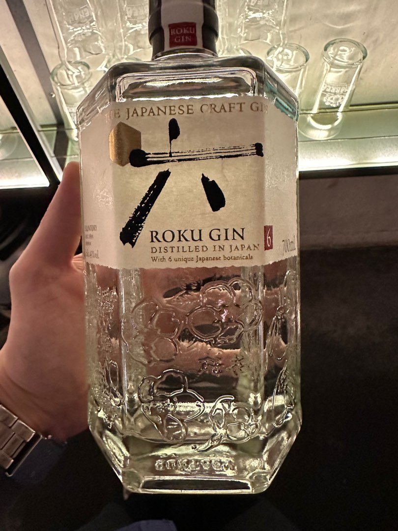 Roku Gin, Food & Drinks, Alcoholic Beverages on Carousell