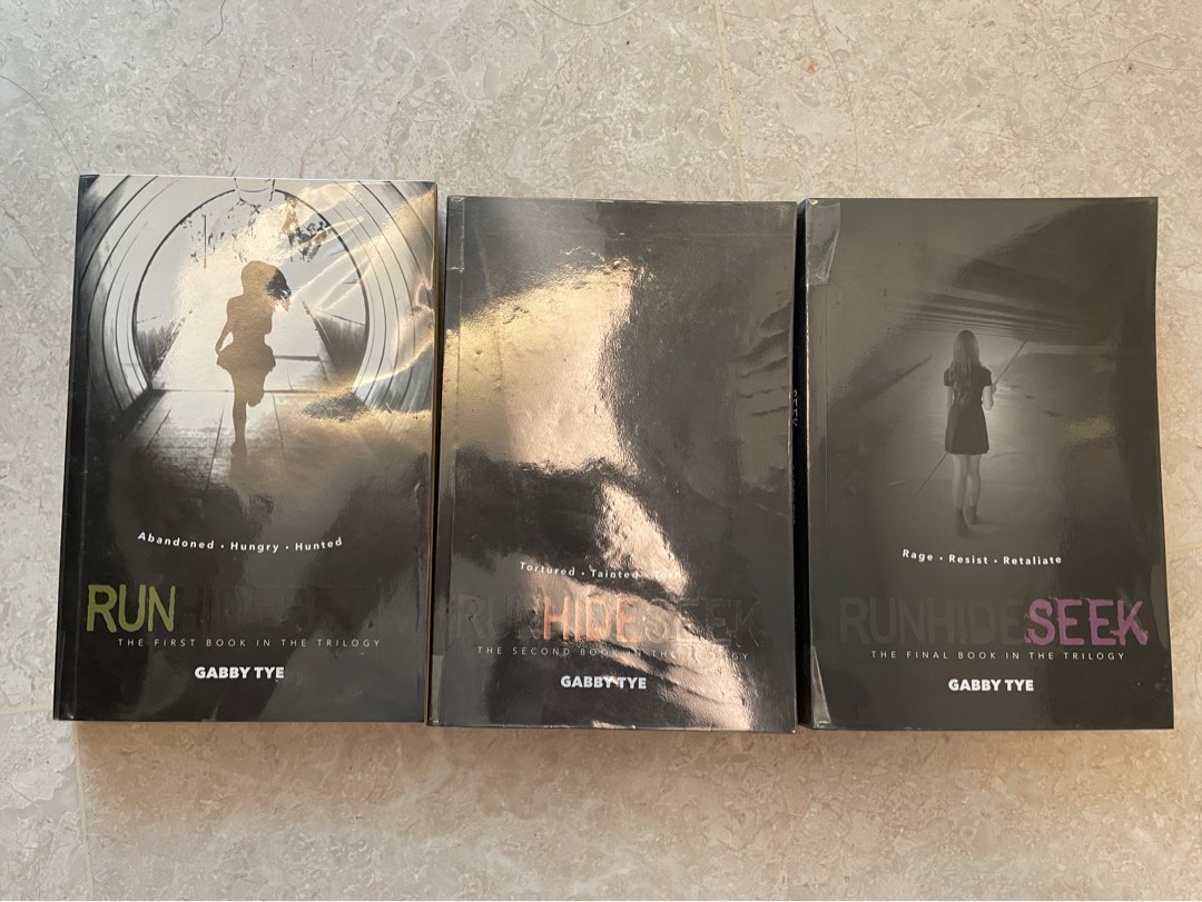run hide seek series by gabby tye, Hobbies & Toys, Books & Magazines ...