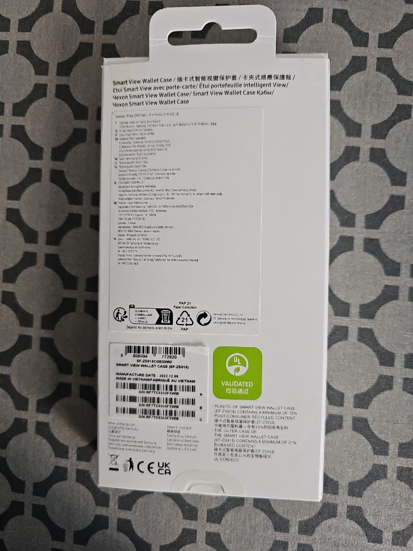 S23 Ultra Smart View case green, Mobile Phones & Gadgets, Mobile ...