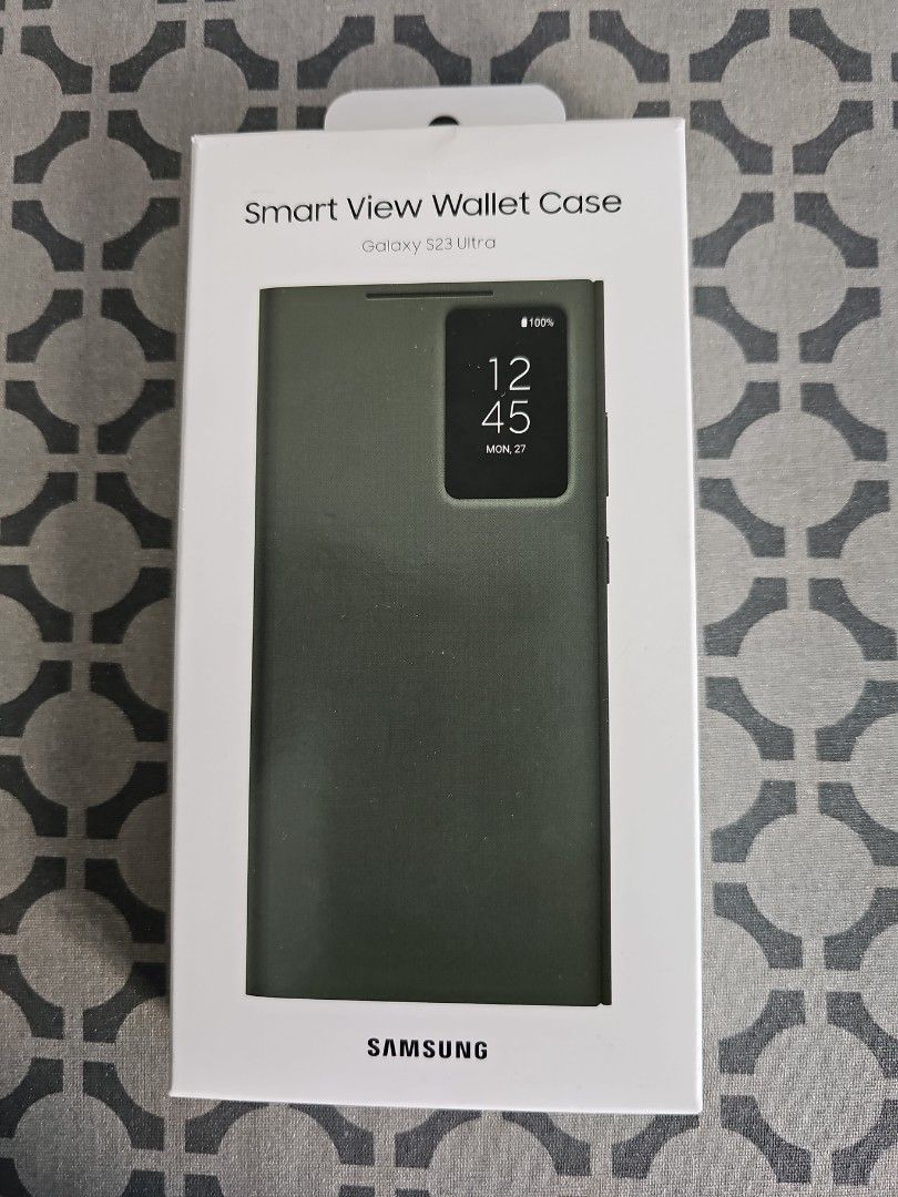 S23 Ultra Smart View case green, Mobile Phones & Gadgets, Mobile ...