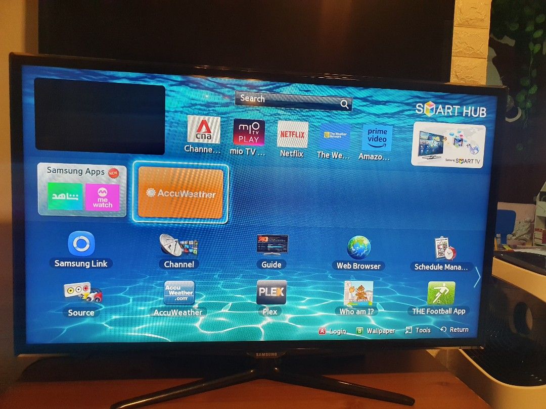 Samsung 40" Full HD Flat Smart TV ES6200 Series 6, TV & Home Appliances ...