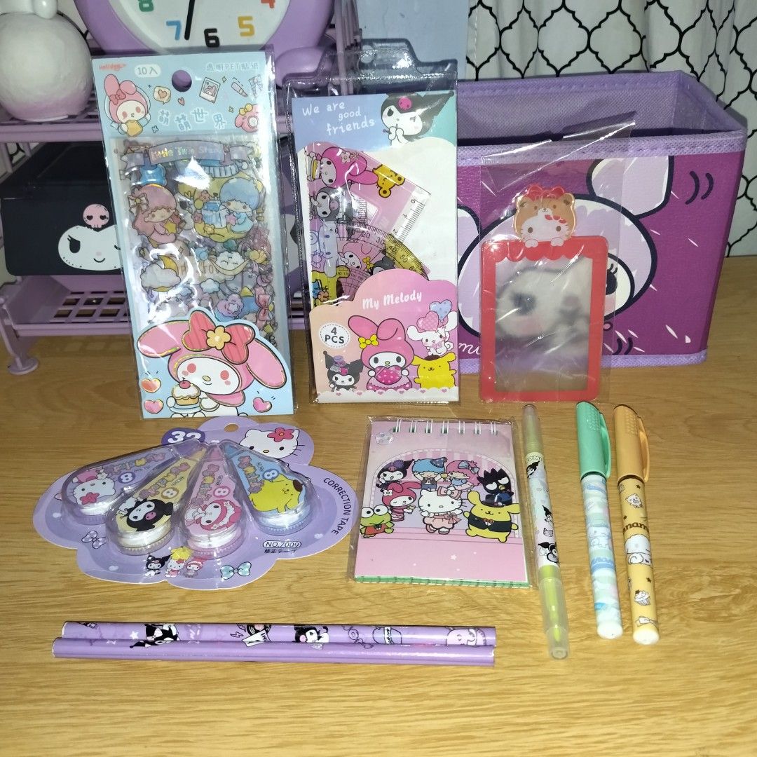 Sanrio Stationary Set on Carousell