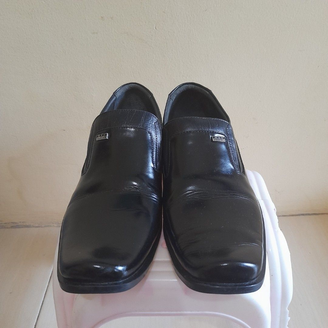 Sepatu Max Barens Original Hitam Size 43, Fesyen Pria, Sepatu , Sepatu ...