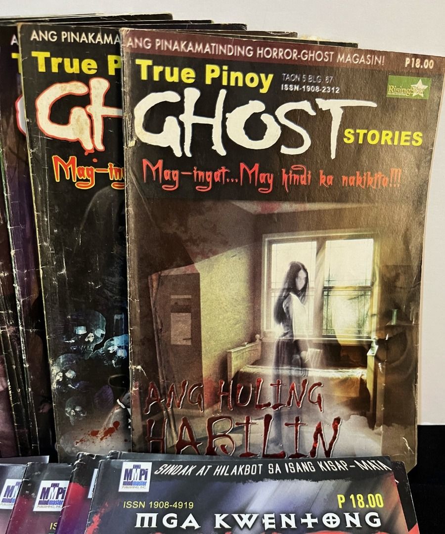 Set of 59 Booklets - True Pinoy Ghost Stories & Mga Kwentong Multo (w ...