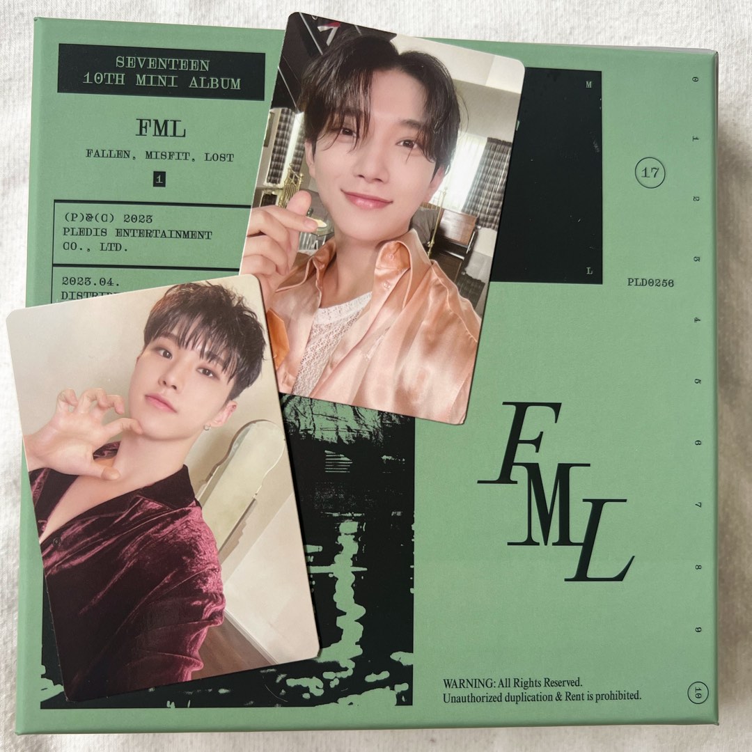 Seventeen Hoshi and Joshua FML album, Hobbies & Toys, Memorabilia ...