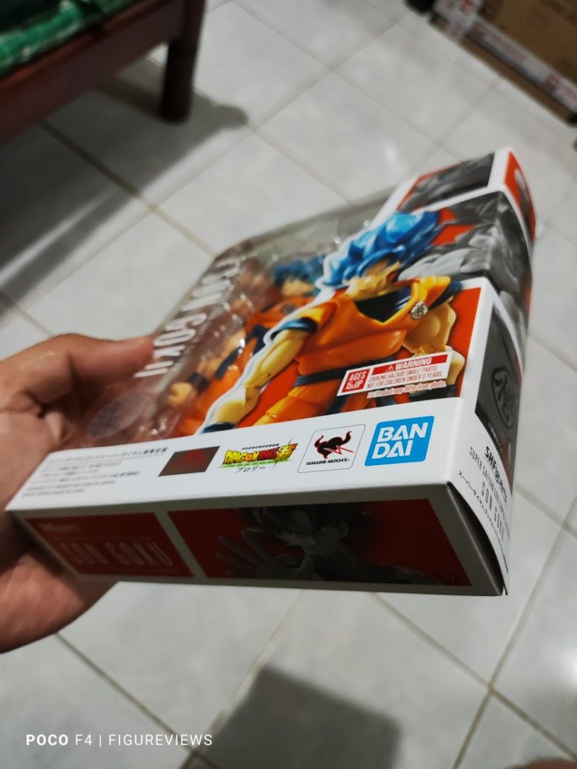 SHF SSGSS God Blue Son Goku - Dragon Ball Super: Broly - (Bandai Tamashii Nations SHFiguarts) on ...