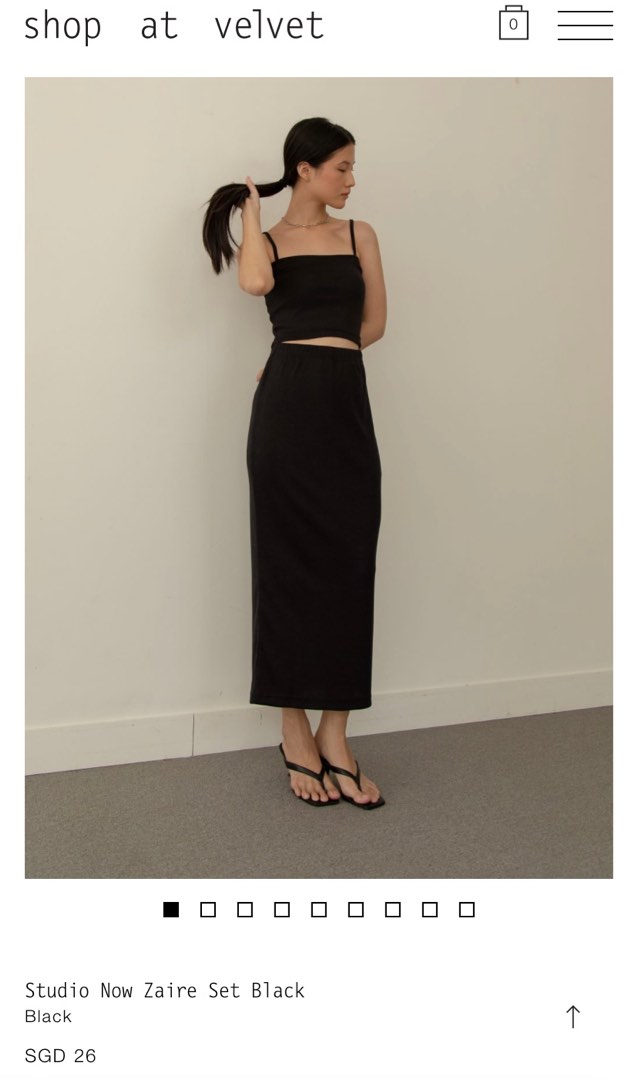 Shopatvelvet Studio Now Zaire Set Black, Women's Fashion, Dresses ...