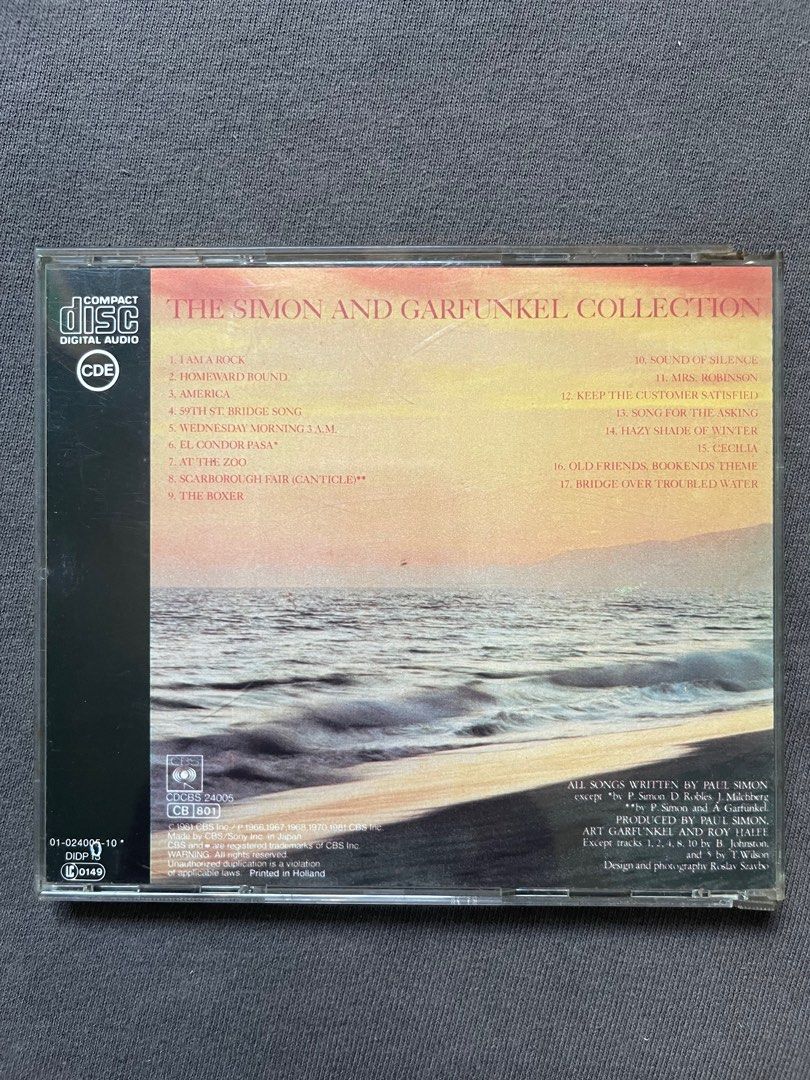 SIMON AND GARFUNKEL - THE SIMON AND GARFUNKEL COLLECTION, Hobbies ...