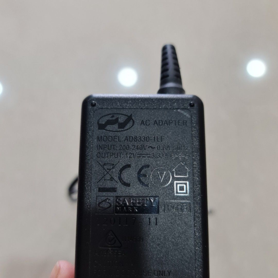 Singtel Power Adapter AD8330-1LF, Computers & Tech, Parts & Accessories ...