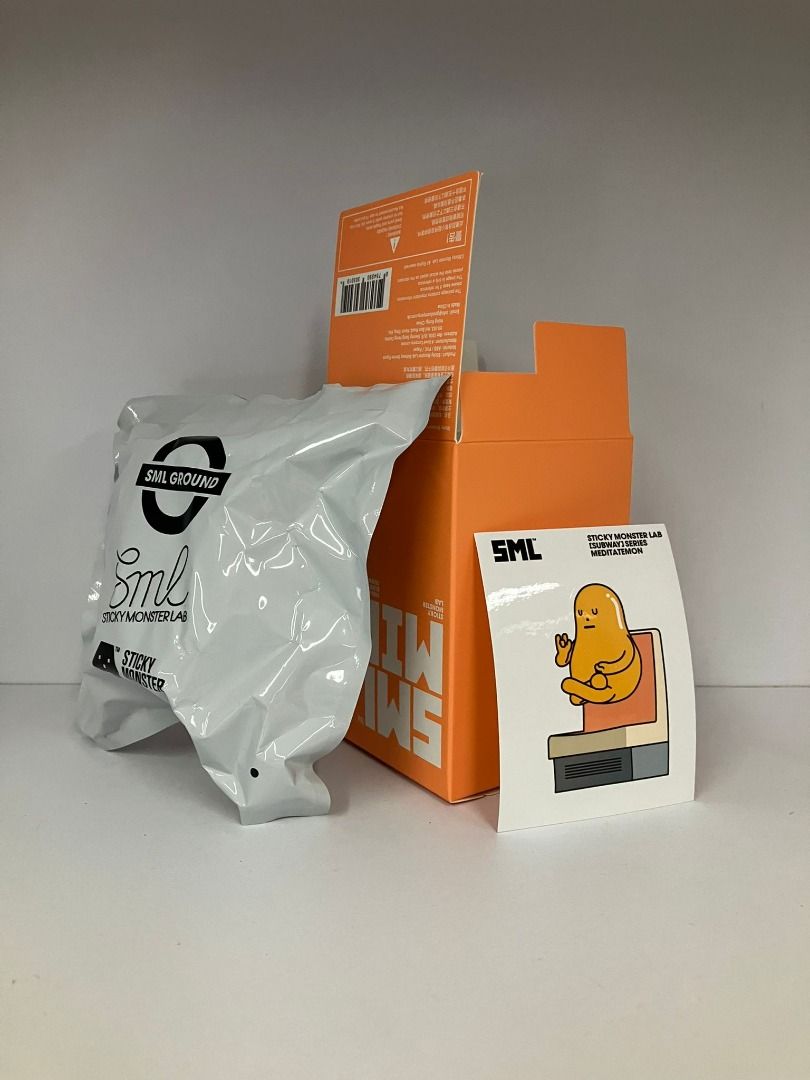 SML MINI SUBWAY SERIES SECRET VERSION MEDITATEMON 黏黏怪物地鐵系列盲盒 金色隱藏版, 興趣及 ...
