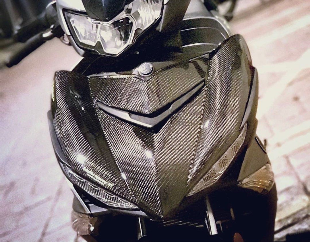 Sniper v1/v2 carbon Kevlar front panel (Can Request for hole bracket ...