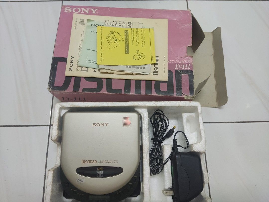 SONY DISCMAN, Audio, Portable Music Players on Carousell