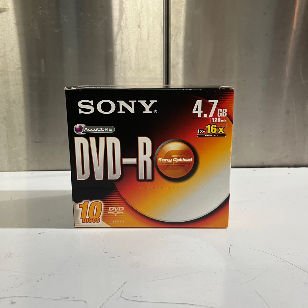 Sony DVD-R 4.7 GB Recordable Discs (Pack of 10), Hobbies & Toys, Music ...