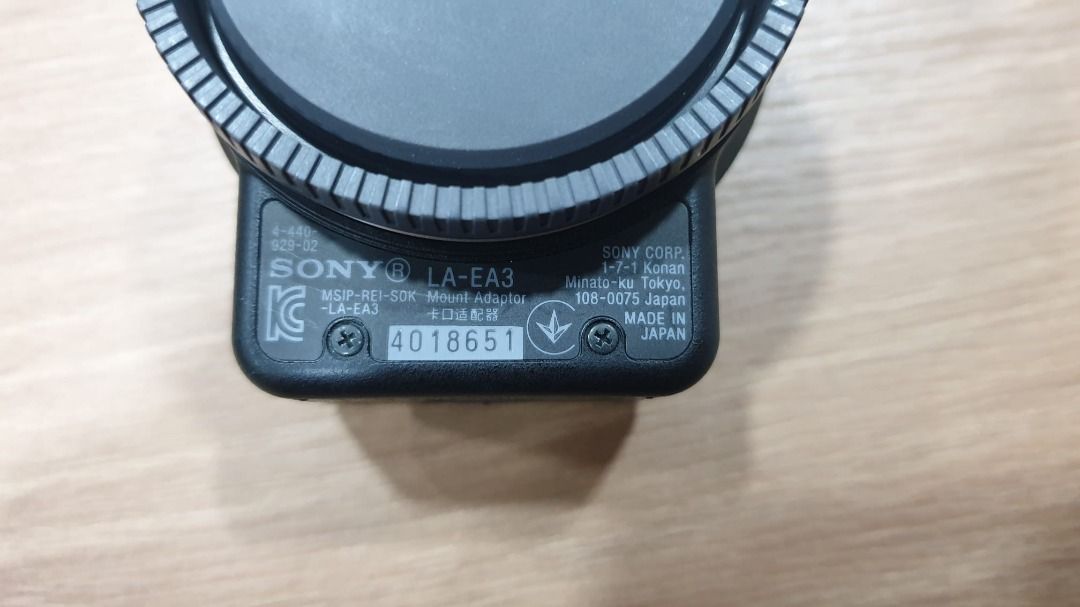 Sony LA-EA3 Mount Adaptor, Photography, Lens & Kits on Carousell