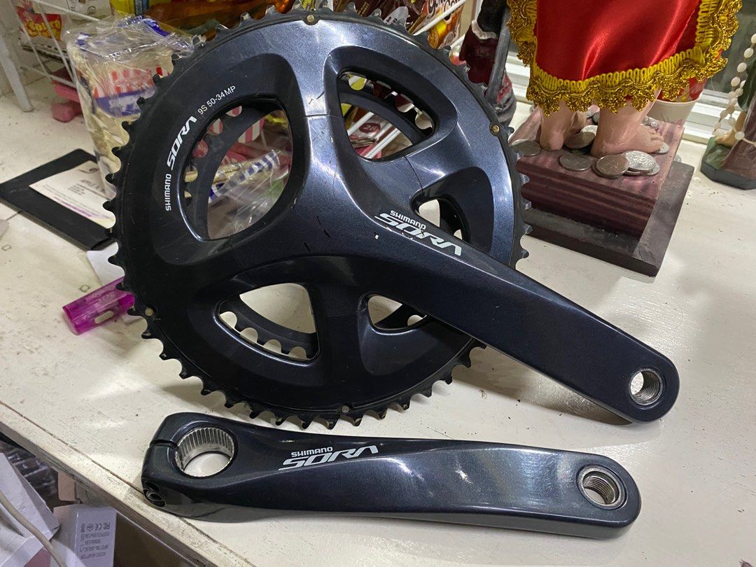 Sora crankset, Sports Equipment, Bicycles & Parts, Bicycles on Carousell