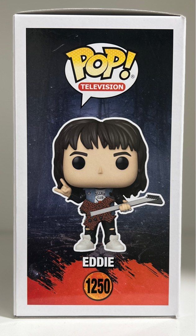 Special edition Funko Pop! Eddie from Stranger Things, Hobbies & Toys ...