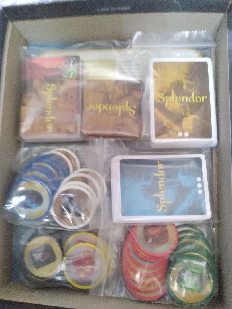 Splendor board game, Hobbies & Toys, Toys & Games on Carousell