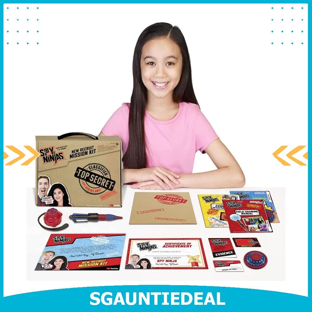 Spy Ninjas 41198 New Recruit Mission Kit from Vy Qwaint and Chad Wild ...