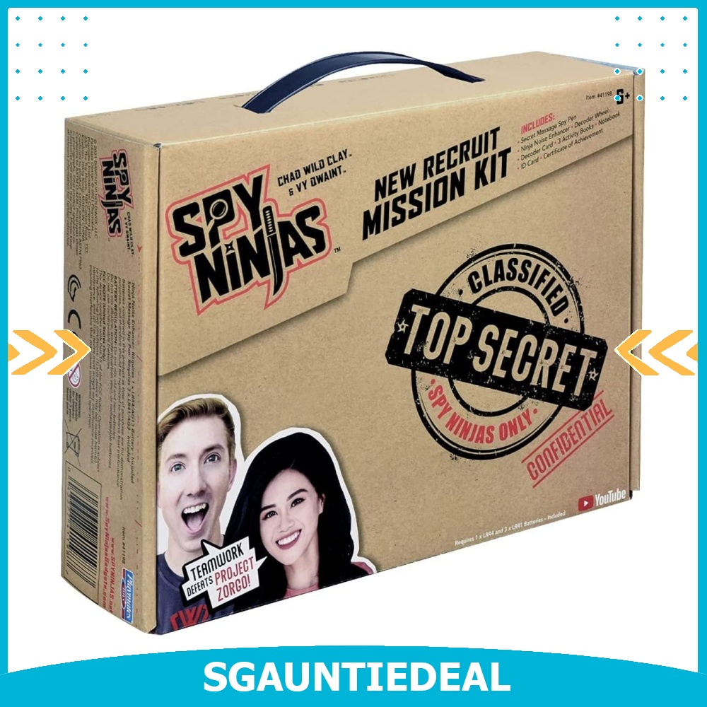 Spy Ninjas 41198 New Recruit Mission Kit from Vy Qwaint and Chad Wild ...