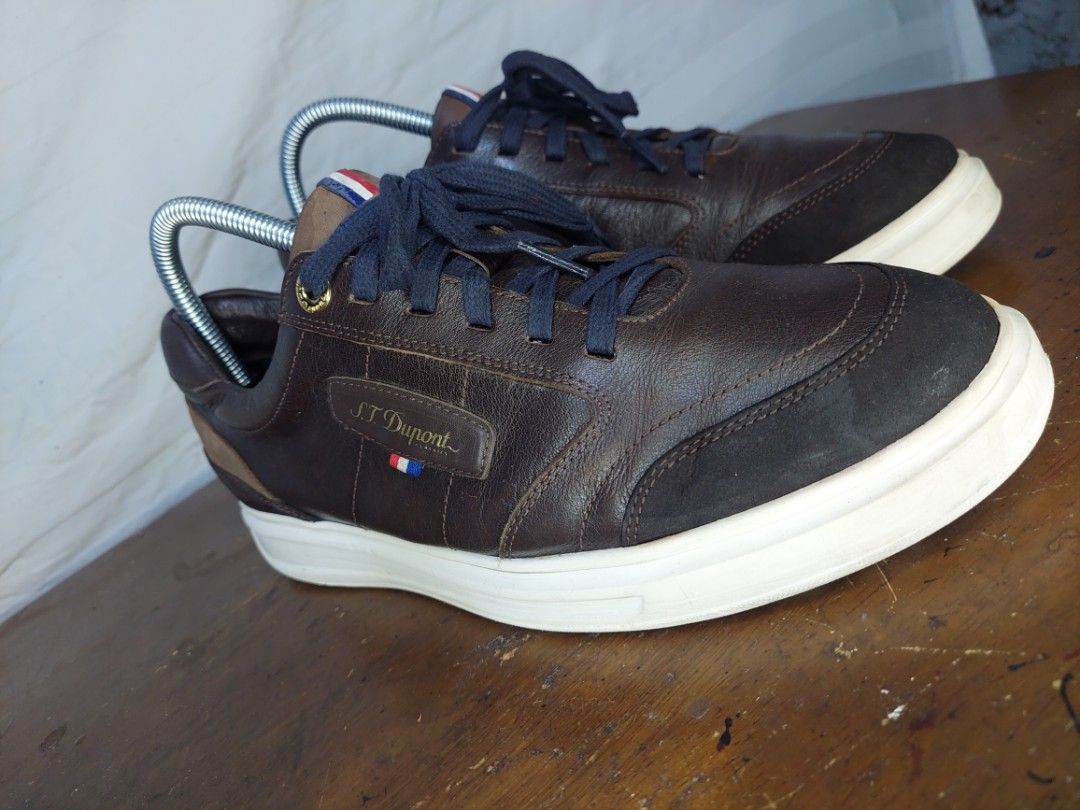St. Dupont leather shoes size 6 men, Men's Fashion, Footwear, Sneakers ...